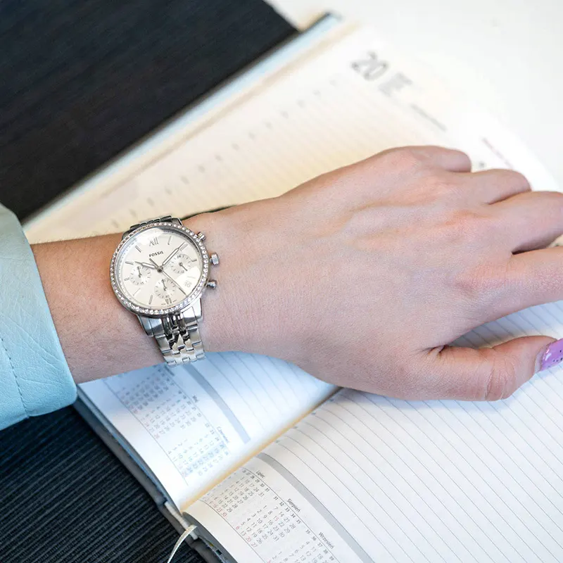 Fossil Neutra Chronograph Quartz Ladies Watch- ES5217 | Watch Shop BD