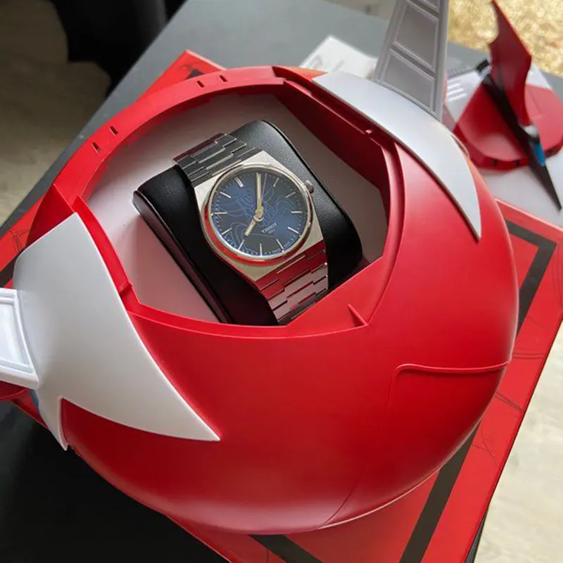 Tissot PRX UFO Robot Grendizer Blue Dial Men's Watch- T137.407.11.041 ...