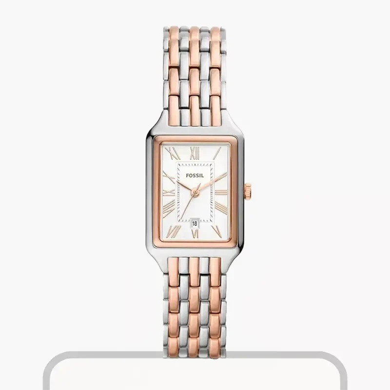 Fossil Raquel Three-Hand Date Two-tone Ladies Watch- ES5222 | Watch Shop BD