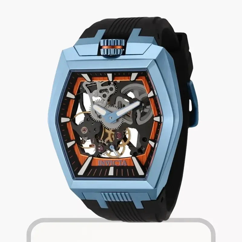 Invicta Akula Mechanical Skeleton Ice Blue Men's Watch- 44021 | Watch ...