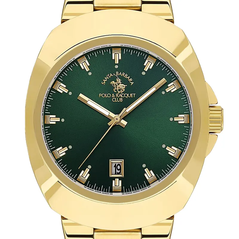 Santa Barbara Polo & Racquet Club GREEN Dial Ladies Watch- SB.1.10600-4 ...