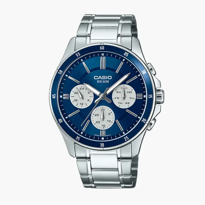 Casio Enticer Sporty Formal Men's Watch- MTP-B195L-1AV | Watch Shop BD